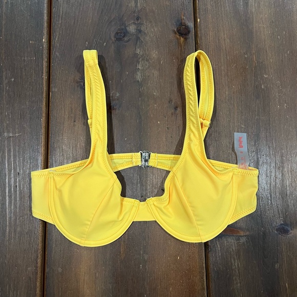 SHEIN | Swim | Yellow Shein Bathing Suit Top | Poshmark